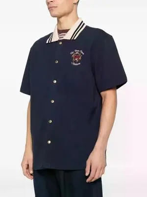 Drole De Monsieur Embroidered Buttoned Shirt