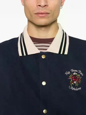 Drole De Monsieur Embroidered Buttoned Shirt