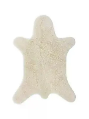 BLOOMINGVILLE Bear-detail Rug - Neutrals