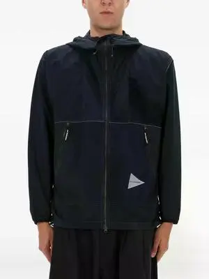 AND WANDER Zip-up Hooded Jacket