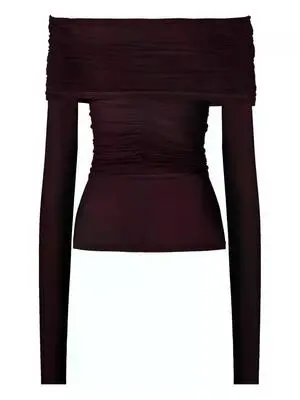 Wolford Draped Long-sleeve Top