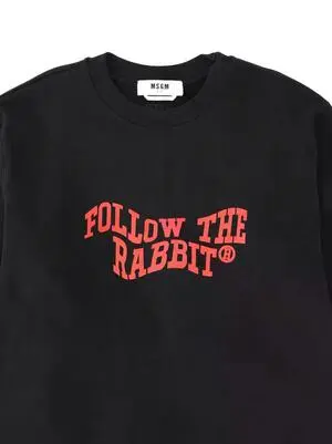 MSGM Printed Cotton Sweatshirt