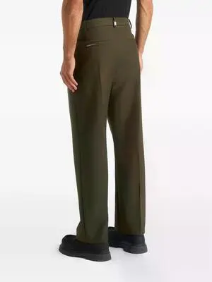 Manière De Voir Pleated Tailored Trousers - Green