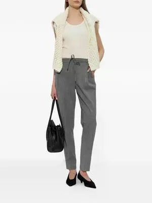 Fabiana Filippi Drawstring-fastening Trousers