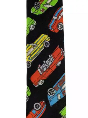 Moschino Printed Standard Neck Tie