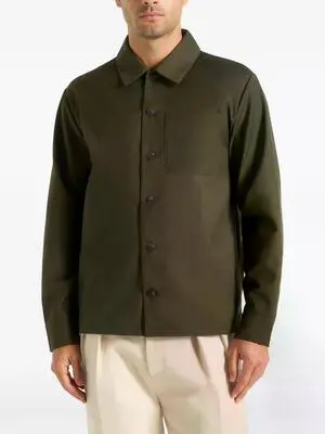 Manière De Voir Valentin Classic Long Sleeve Shirt - Green