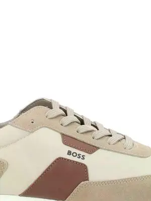 BOSS Parkour Runn Panelled Low-top Sneakers