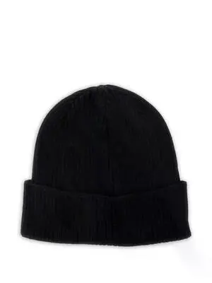 C.P. COMPANY Cotton Goggle Beanie - Black