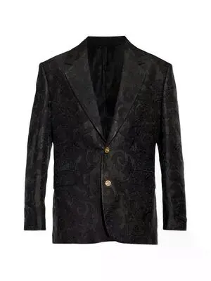 Versace Patterned Button Jacket