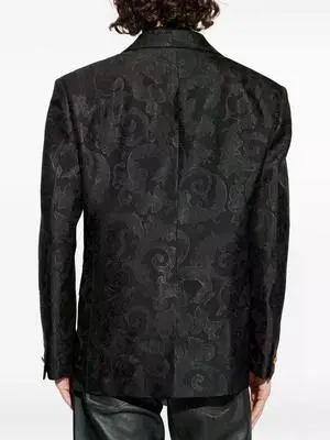 Versace Patterned Button Jacket