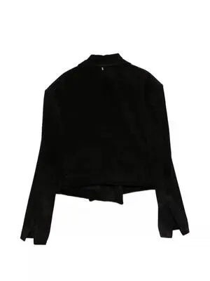 SALVATORE SANTORO Cropped Leather Jacket