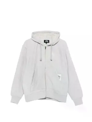 StÜssy Zip-up Hoodie - Grey