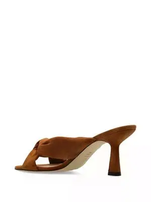 STUART WEITZMAN Soplaya Knot-detail Heeled Sandals