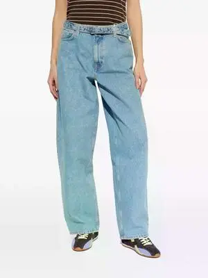 SAMSOE SAMSOE Saharper Belted Wide Leg Jeans