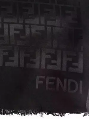 Fendi Logo-pattern Scarf