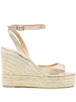 CastaÑer Ankle Strap Wedge Espadrilles