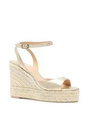 CastaÑer Ankle Strap Wedge Espadrilles