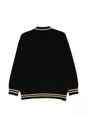 LANEUS Knit Bomber Jacket