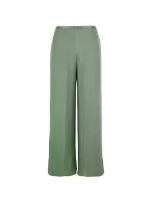 FORTE_FORTE Contrast-trim Trousers