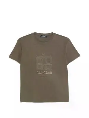 Max Mara Logo-embroidered T-shirt