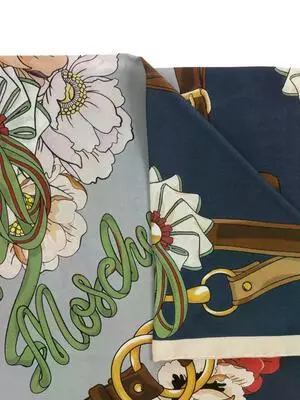 Moschino Logo-detail Scarf