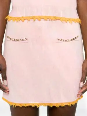 Casablanca Logo-embellished Mini Skirt