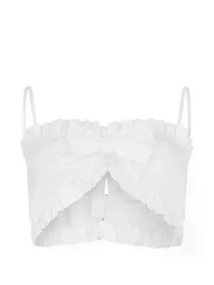Philosophy Di Lorenzo Serafini Ruffled Bow Top