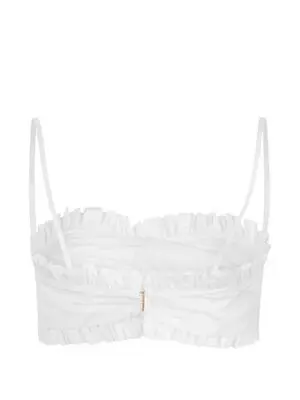 Philosophy Di Lorenzo Serafini Ruffled Bow Top