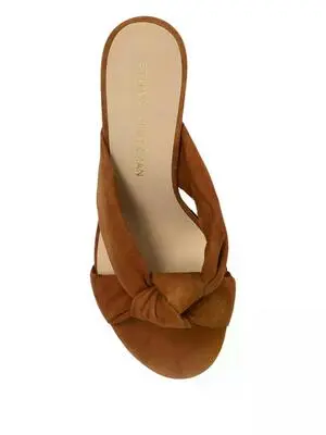 STUART WEITZMAN Soplaya Knot-detail Heeled Sandals