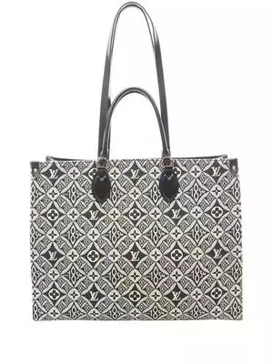 Jacquard Large Bag Totes