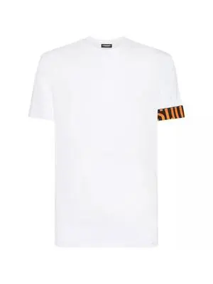 Dsquared2 Striped-sleeve T-shirt