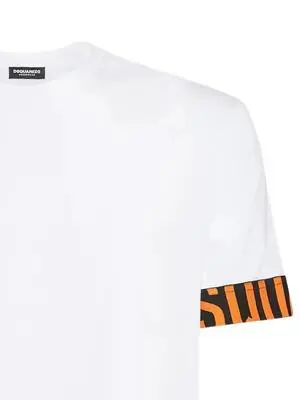 Dsquared2 Striped-sleeve T-shirt