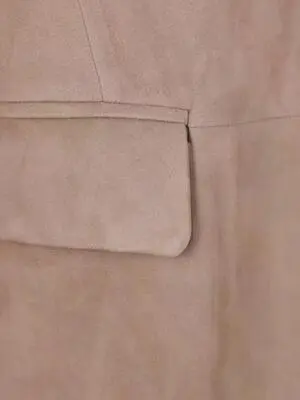 Brunello Cucinelli Suede Single-breasted Blazer
