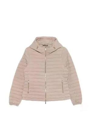 MOORER Jacket With Hood - Neutrals