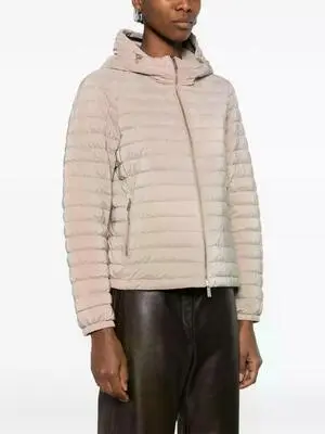 MOORER Jacket With Hood - Neutrals