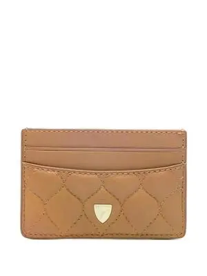 ASPINAL OF LONDON Top-zip Card Holder - Neutrals