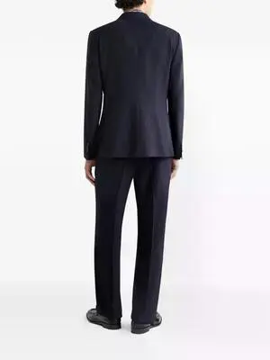 Etro Jacquard Single-breasted Blazer - Blue