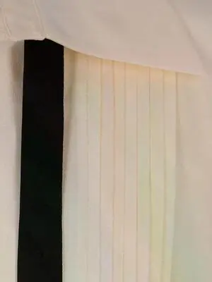 Max Mara Tie-detailed Pleated Shirt