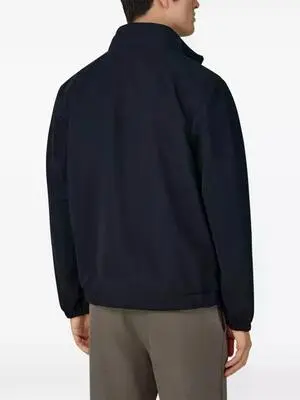 Boggi Milano Technical Fabric Bomber Jacket