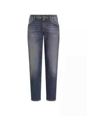 Dolce & Gabbana Button-fastening Straight-leg Jeans