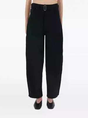 Studio Nicholson Belted Trousers - Black