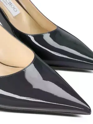 JIMMY CHOO Love 85 Pointed-toe Pumps - Grey