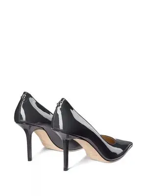 JIMMY CHOO Love 85 Pointed-toe Pumps - Grey