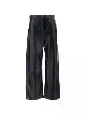 Max Mara Faux-leather Trousers