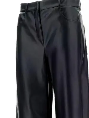Max Mara Faux-leather Trousers