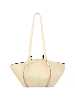 Yuzefi Mochi Leather Shoulder Bag - Neutrals