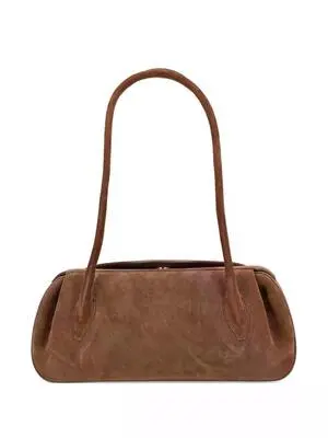 Yuzefi Oyster Shoulder Bag - Brown