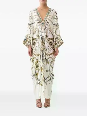 Camilla Chain-print Maxi Dress