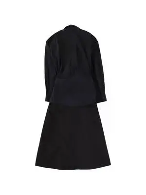 Alexander Wang Collared Organic Cotton Midi Dress