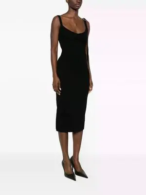 Attico Paneled Dress